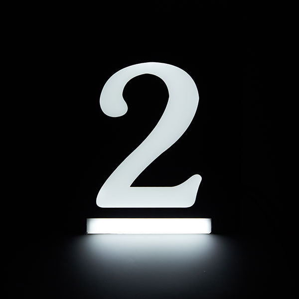 Homidea Backlit LED House Number 2 – HOMIDEA